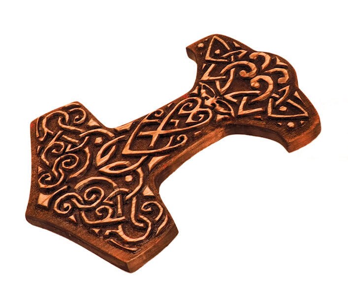 Thor Hammer Wall Sign