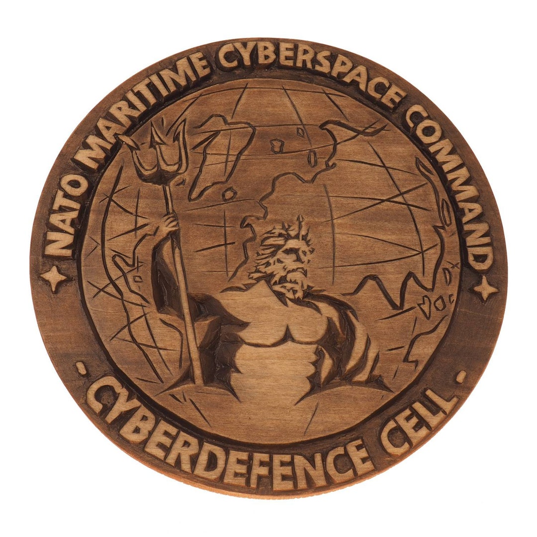 Round Personalized Military Crest, Hand Carved, Coat of Arms, Custom ...