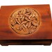 Wooden Historical Jewelry Box With Celtic Ornament From Book of Kells ...