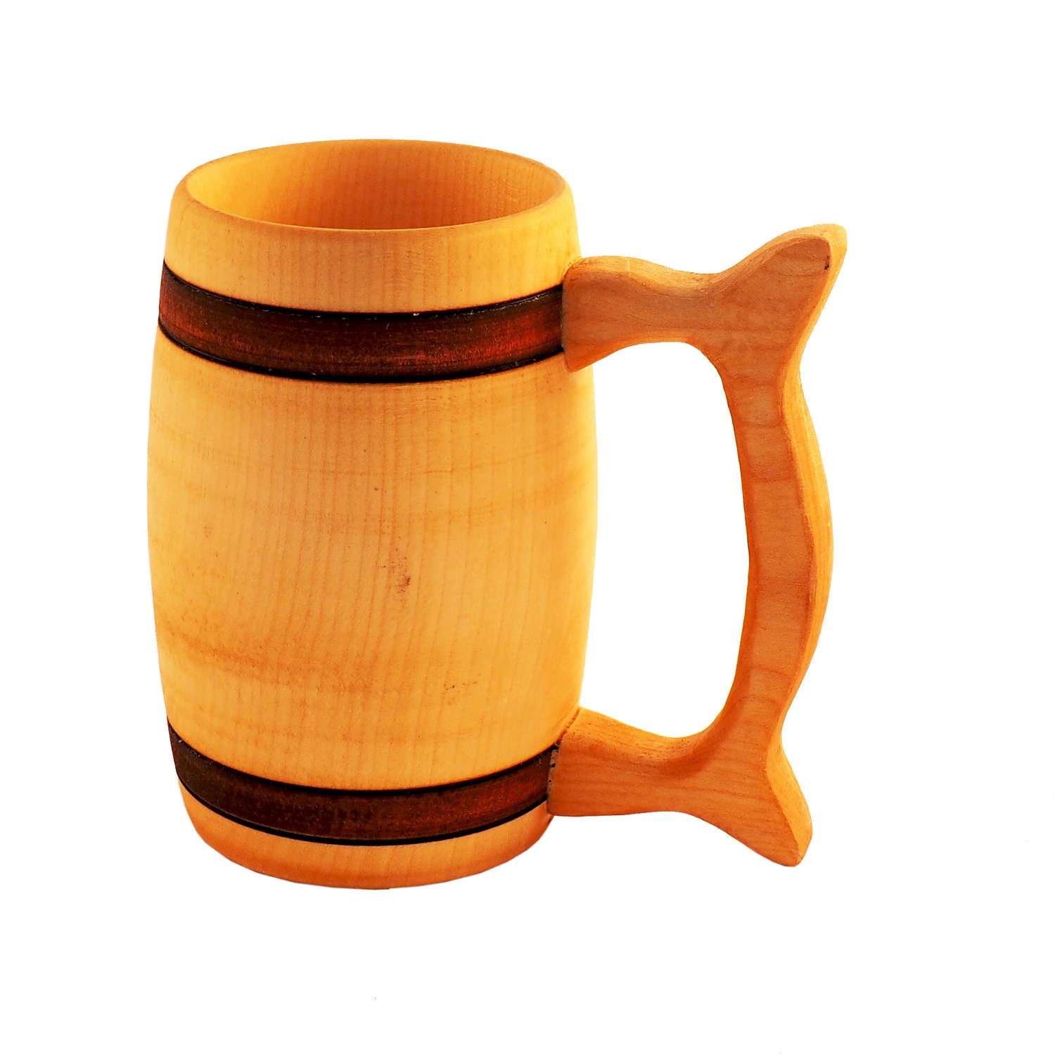 Wooden Beer Mug 1/2 litre|beer mug|wooden cup|wooden drinking mug ...