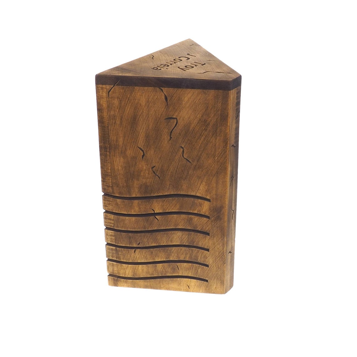 5th Element Elemental Stones Personalized Wood Urn Wooden - Etsy