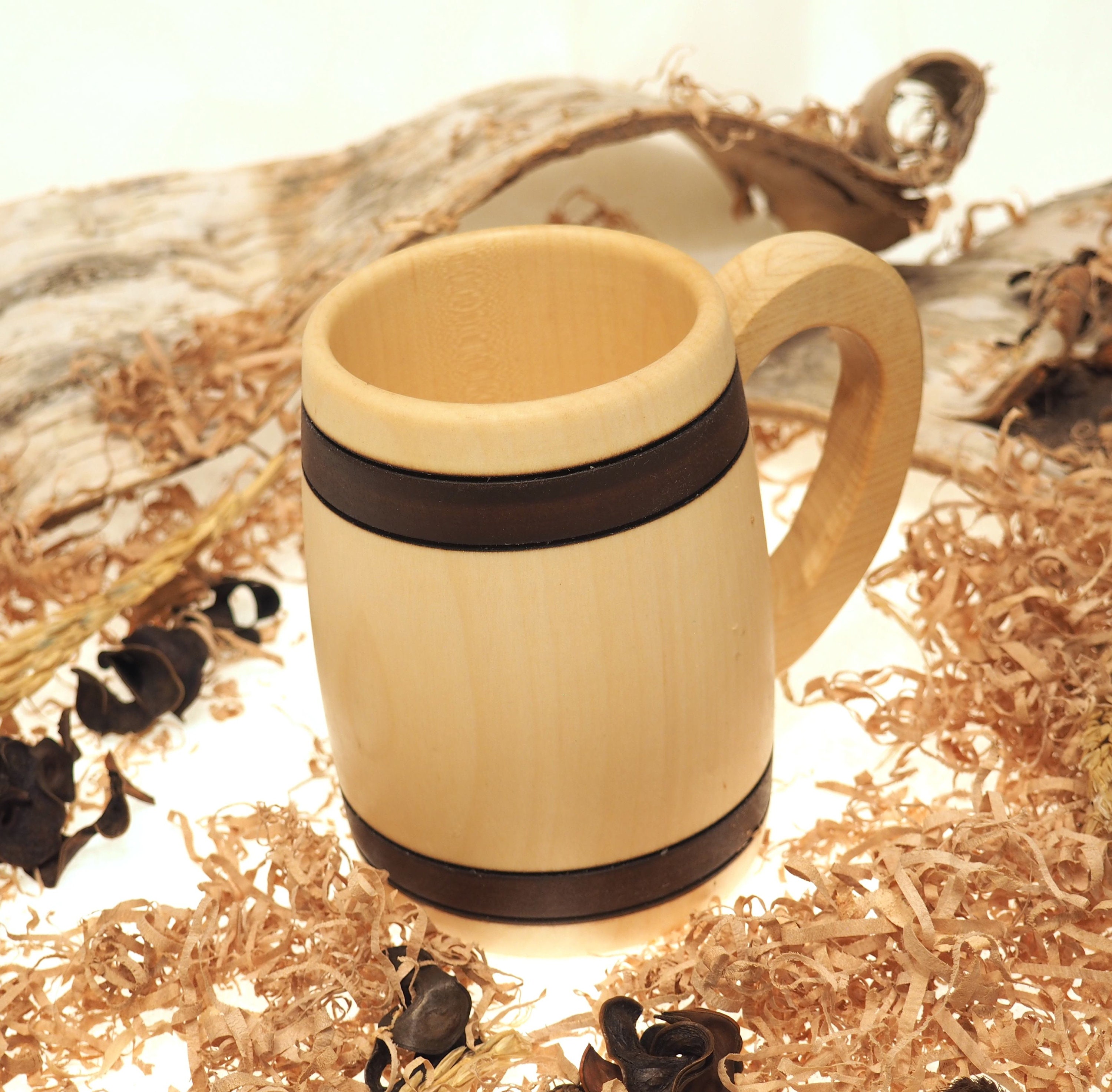 Small Beer Mug 0 3 Litre 10 Oz beer Mug wooden Cup wooden Drinking Small Beer Mug 0 3 Litre 10 Oz beer Mug wooden Cup wooden Drinking