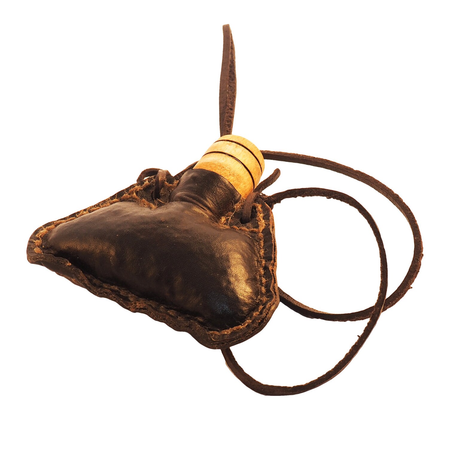 Hand Crafted Medieval Leather Wine Skin Flask - 5 Oz - Etsy