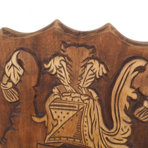 Mcgee Personalized Family Crest, Hand Carved, Coat of Arms, Custom ...