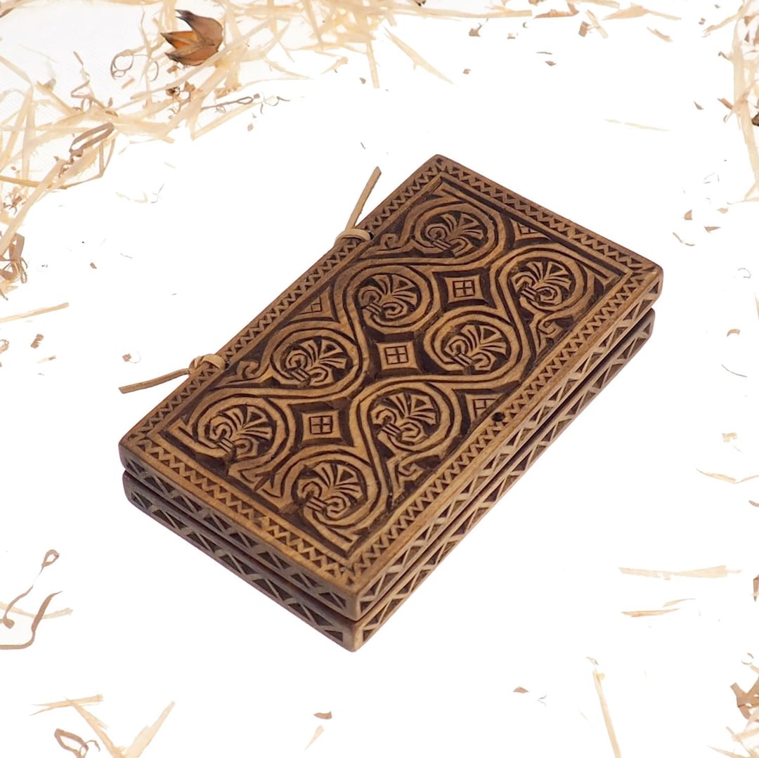 Wax Tablet, Viking Pattern, Hand Carved, Medieval Theme, Perfect Gift ...