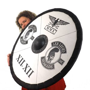 Motor Club, Company Logo, Personalized Viking Shield, Hand Painted ...