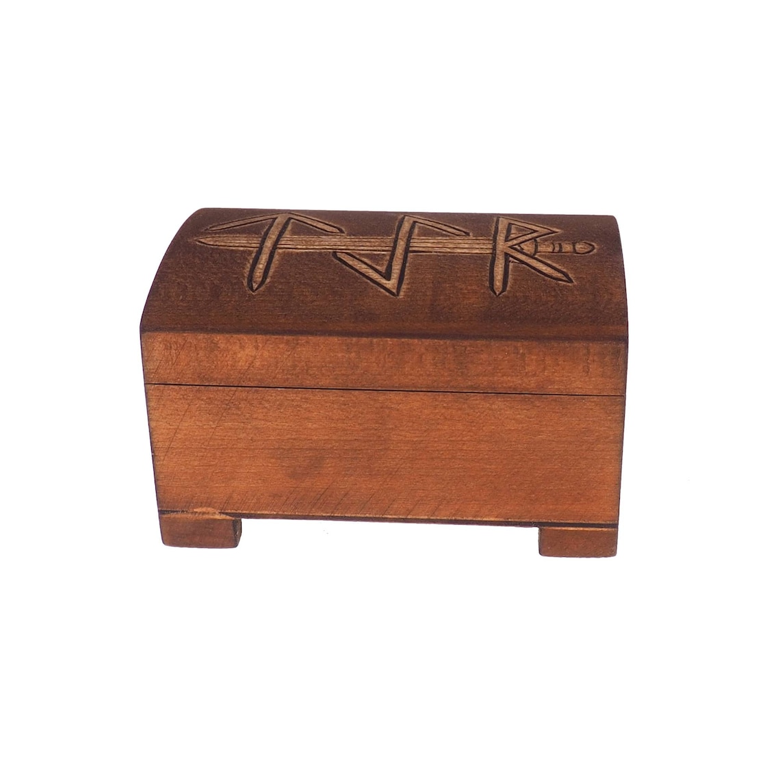 Wooden Jewelry Box TYR Viking Sword Hand Carved - Etsy