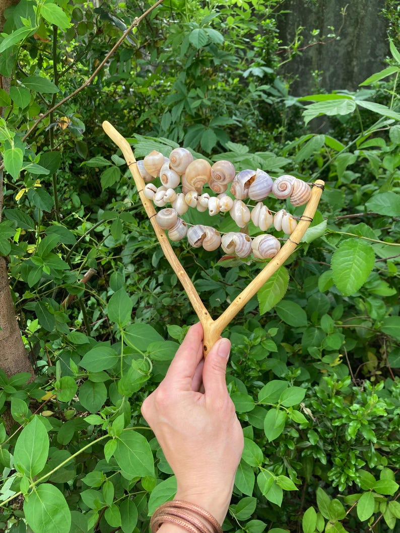 Snail Shaker- Shell Rattle- Rattle Maraca- Music Instrument- Percussion ...