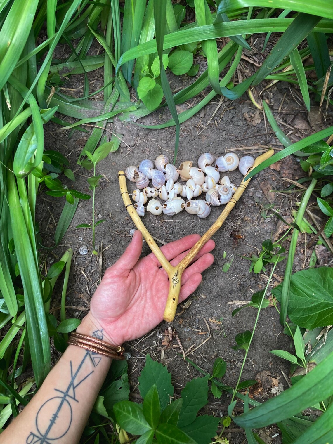Snail Shaker- Shell Rattle- Rattle Maraca- Music Instrument- Percussion ...