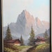 J. Gerard Signed Original Oil Painting on Canvas in Oak Frame - Etsy