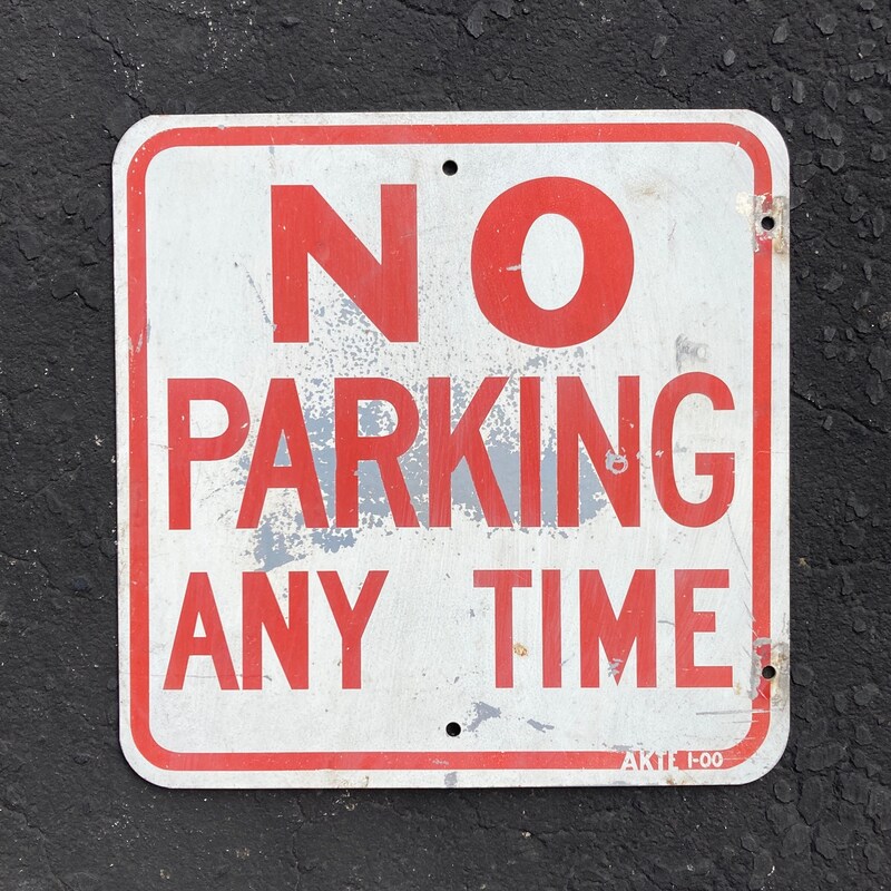 Large No Parking Signs - Etsy