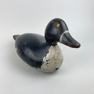 Raymond Lead Company Ballast American Folk Art Wood Duck Decoy Carved ...