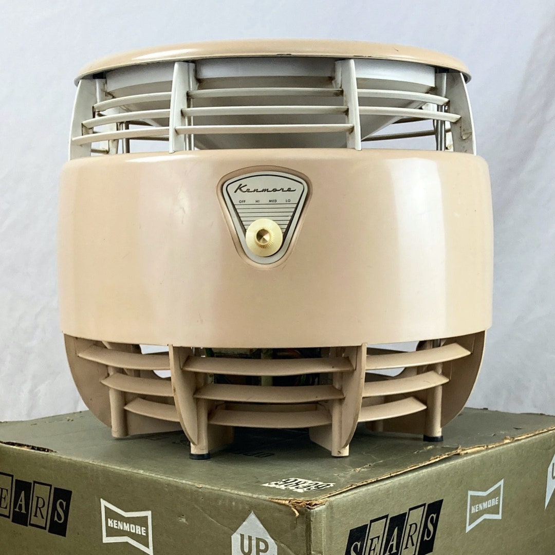 Hassock Fan Electric Three Speed by Sears Kenmore With Original Box - Etsy
