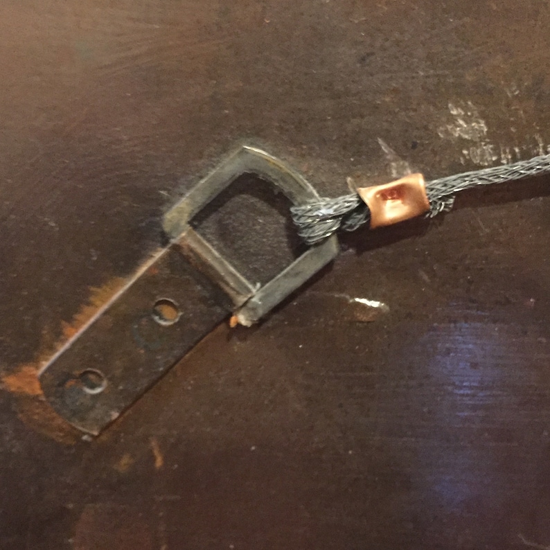 Tony Evans Signed Large Contemporary Abstract Painting on Curved Steel ...