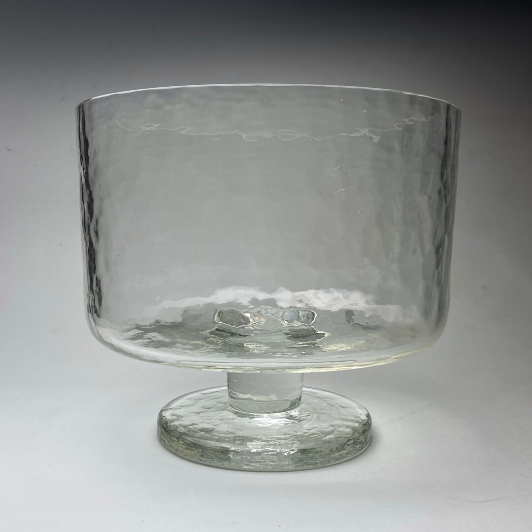 Uno Westerberg Design for Pukeberg Glass Swedish Footed Serving Bowl - Etsy