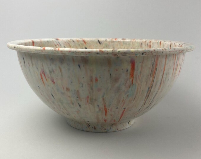 Robinson Ransbottom Pottery RRP Roseville Ohio Blue Wheat Sponge Ware ...