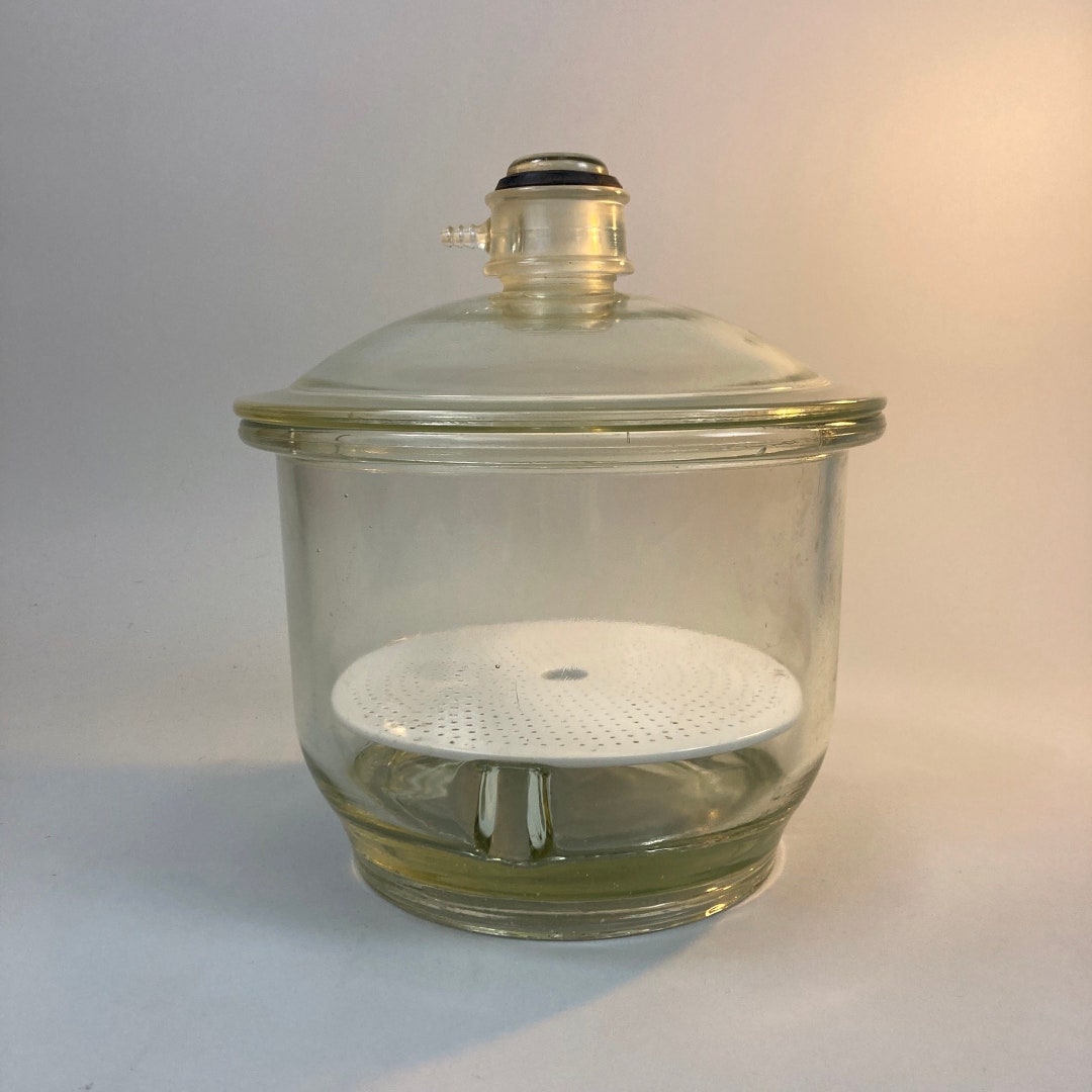 Kimax USA Large Lab Glass Desiccator With Vacuum Port - Etsy
