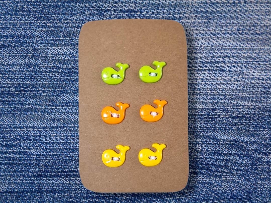 Whale Buttons - Sewing & Craft - Etsy