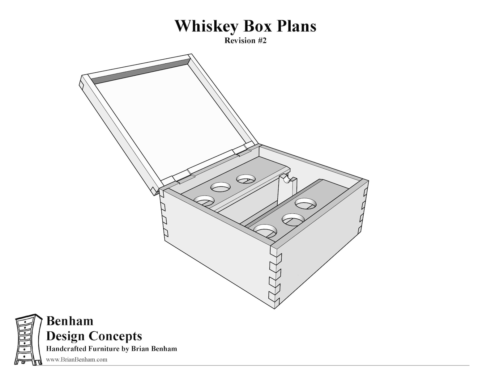 Plans to Build a Whiskey Gift Box - Download PDF - Etsy