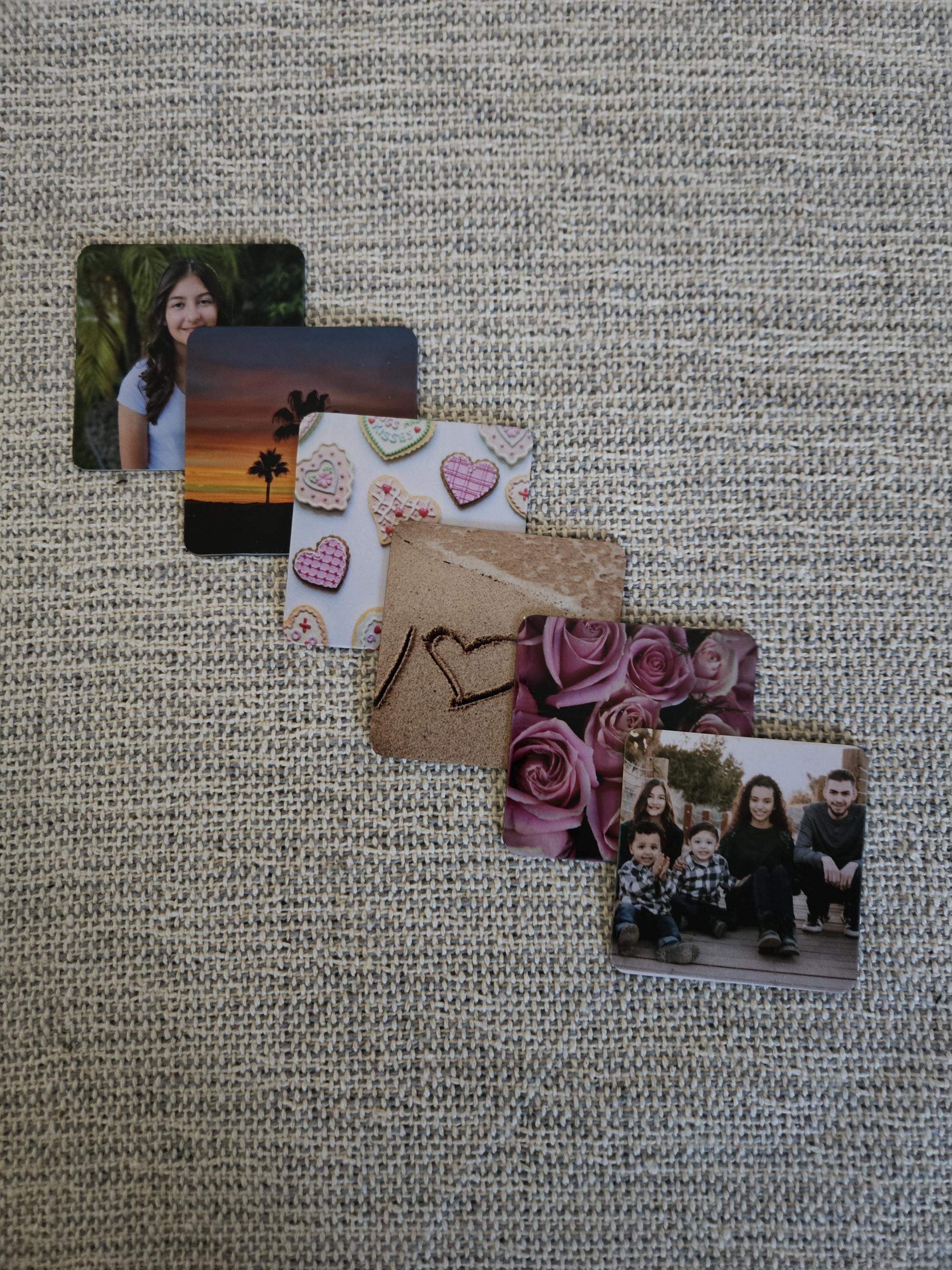Buy 3, Get 1 Free/photo 3X3 Inch Square Soft Magnets/personalized ...