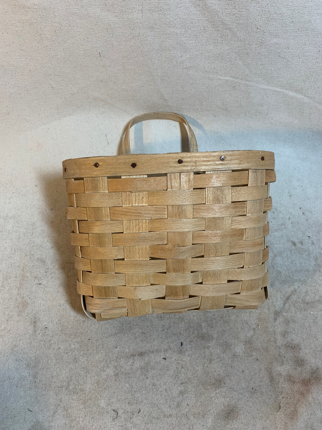 Woven Letter Basket - Etsy