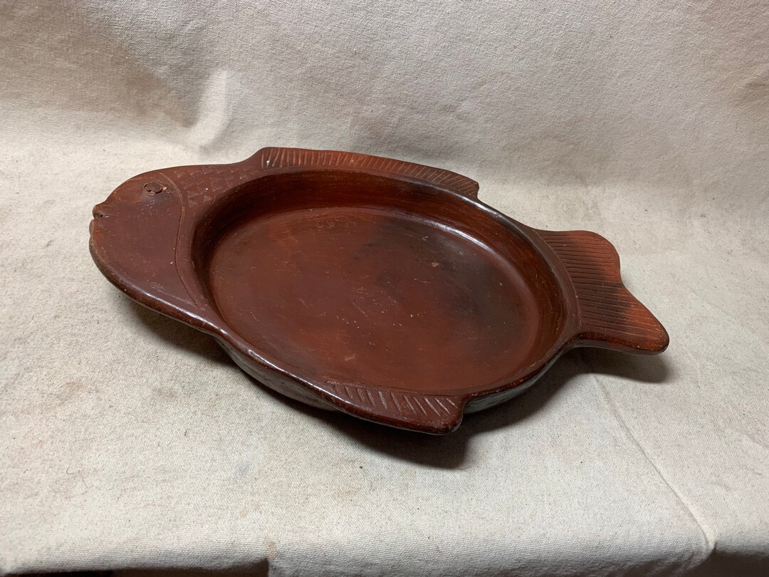 Terra Cotta Fish Bowl - Etsy