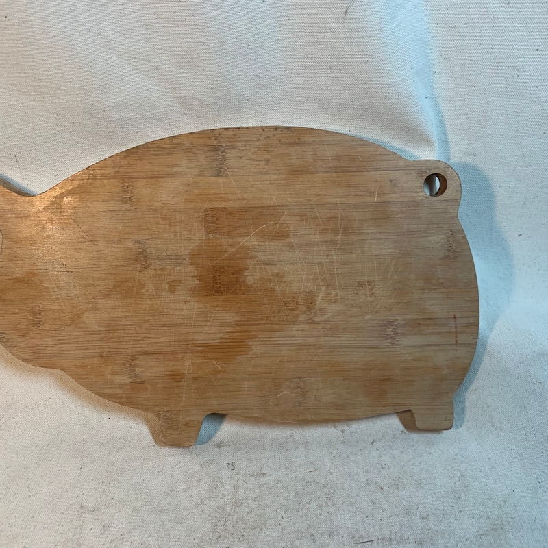 Pig Cutting Board - Etsy