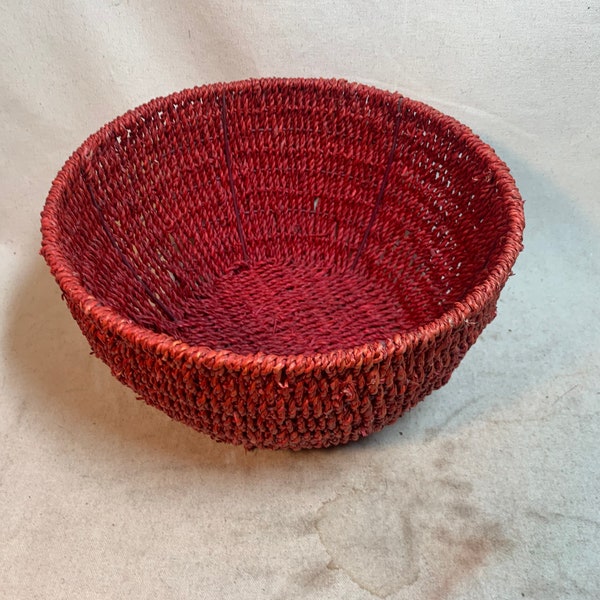 Red Basket - Etsy