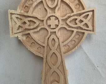 Wooden Celtic Cross - Etsy