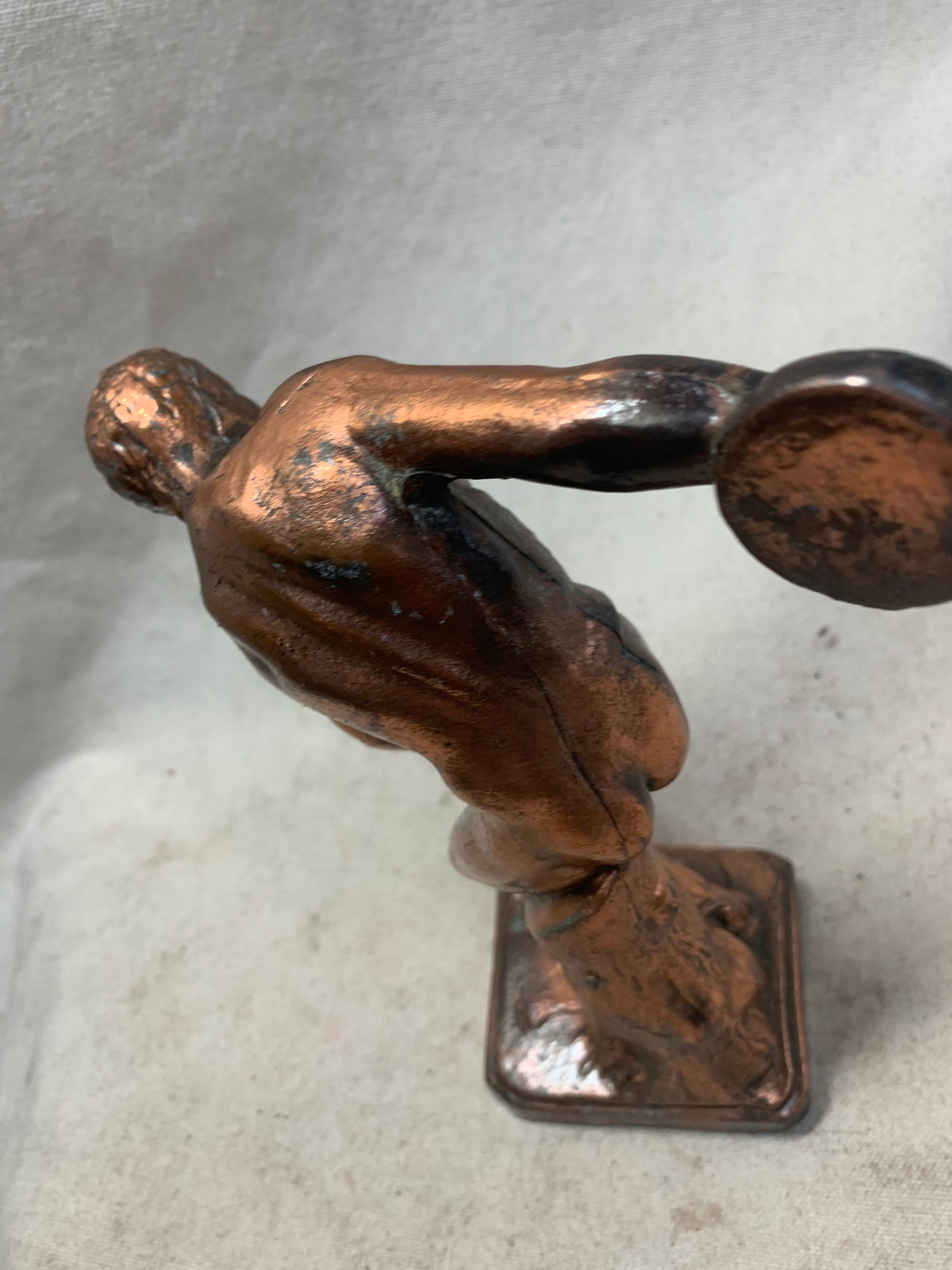 Small Copper Clad Discus Thrower - Etsy