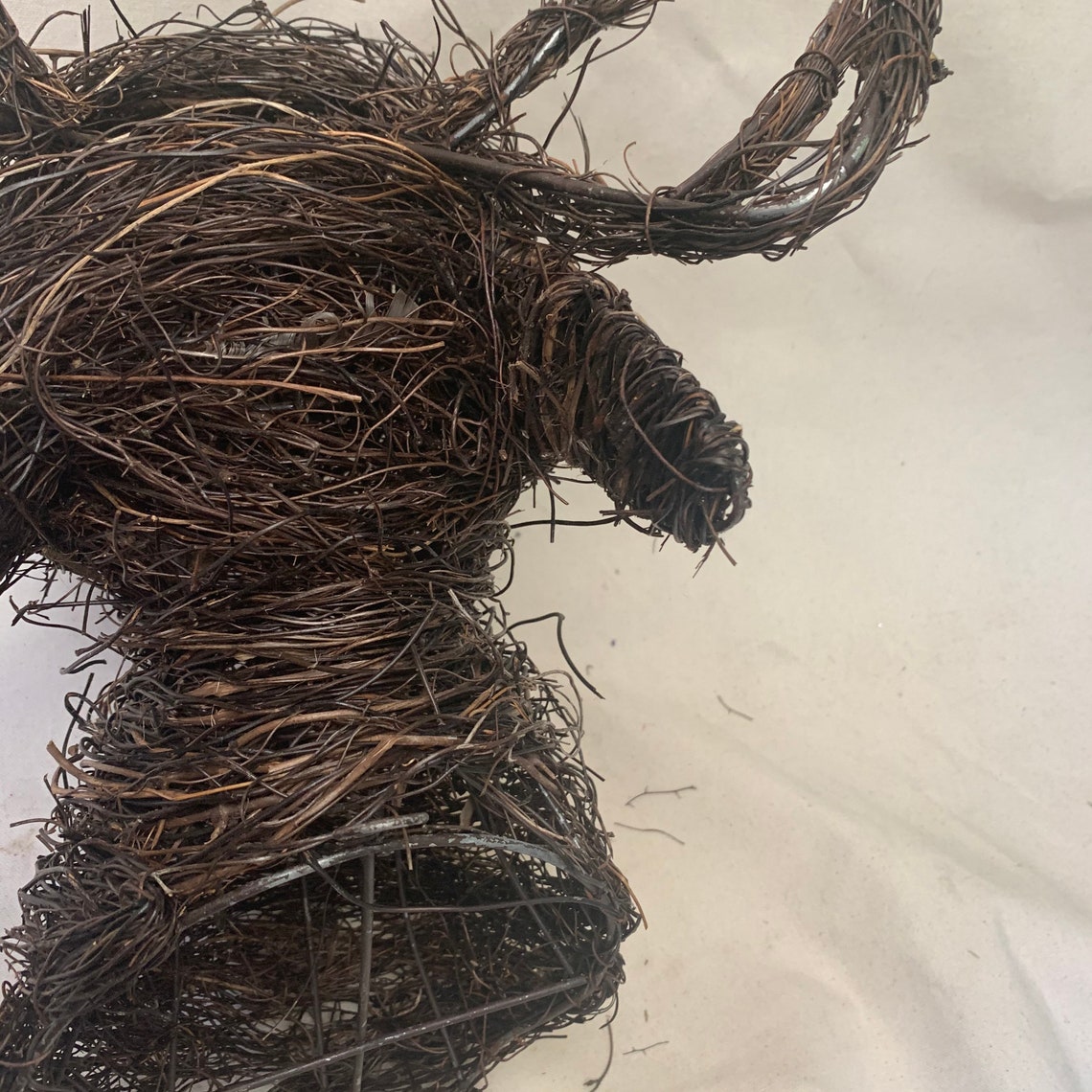 Wonky Stick Deer Head Mount - Etsy