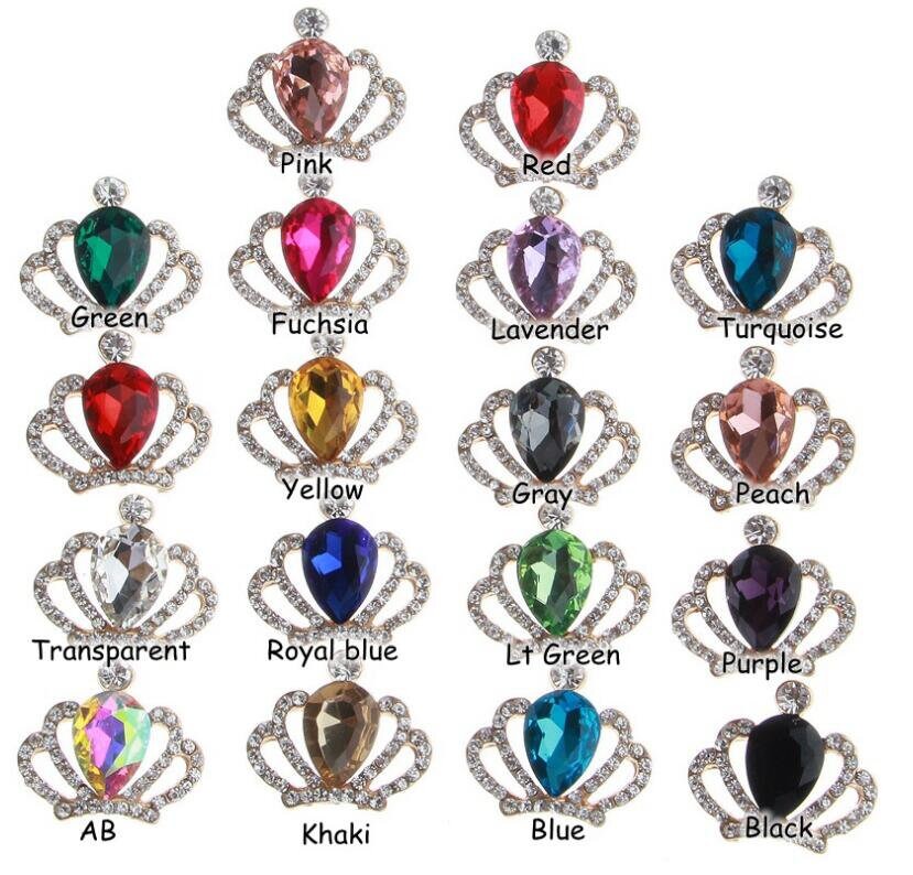 Rhinestone Crown Button Rhinestone Button Wedding Supply - Etsy