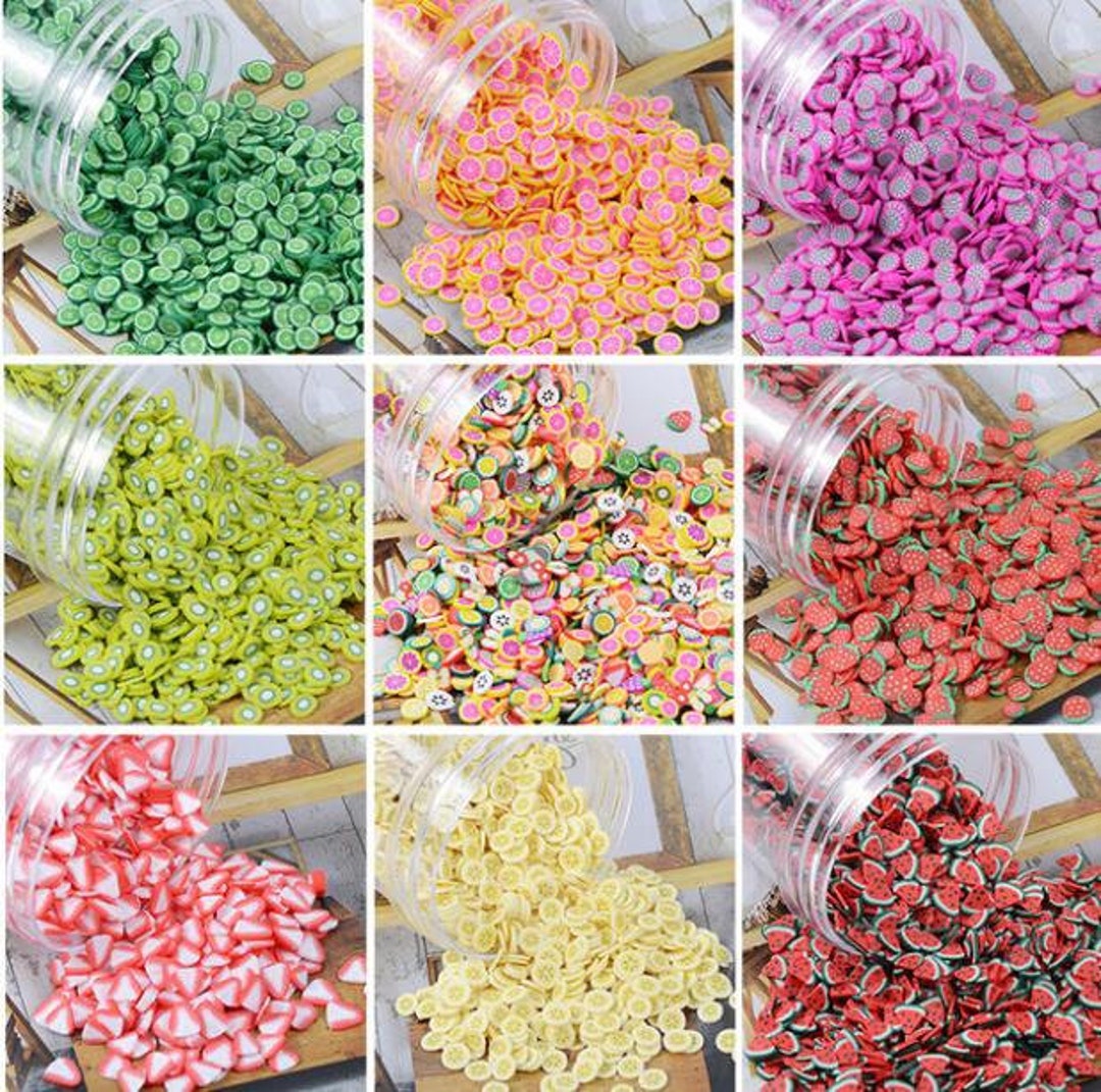 Polymer Clay Fruit Animal Slices for DIY Accessories Supplies - Etsy
