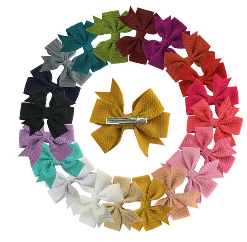 Hair Bows for Girls and Toddlers Classic Boutique Handmade - Etsy