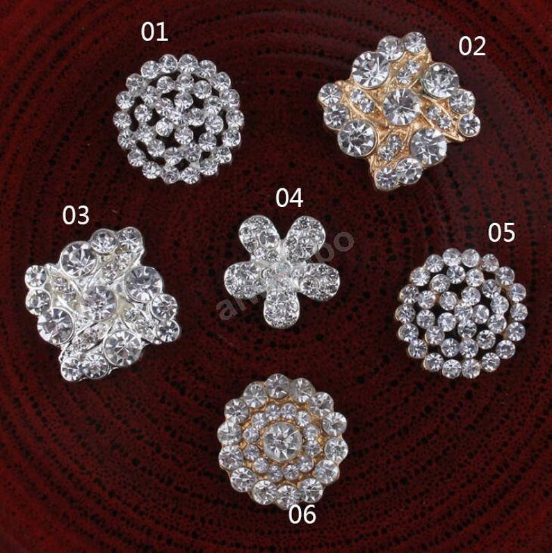 Rhinestone Buttons rhinestone Crystal Buttons Embellishments | Etsy Rhinestone Buttons rhinestone Crystal Buttons Embellishments | Etsy