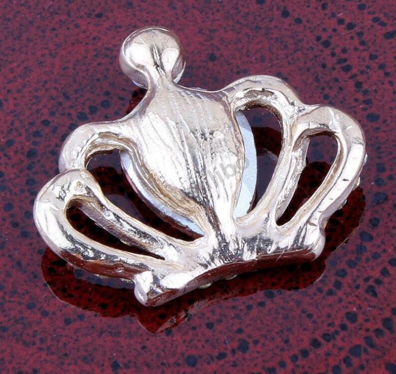 Rhinestone Crown Button Rhinestone Button Wedding Supply - Etsy