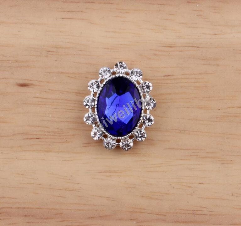 Rhinestone Button, Flatback Rhinestone Embellishment, Metal Button ...