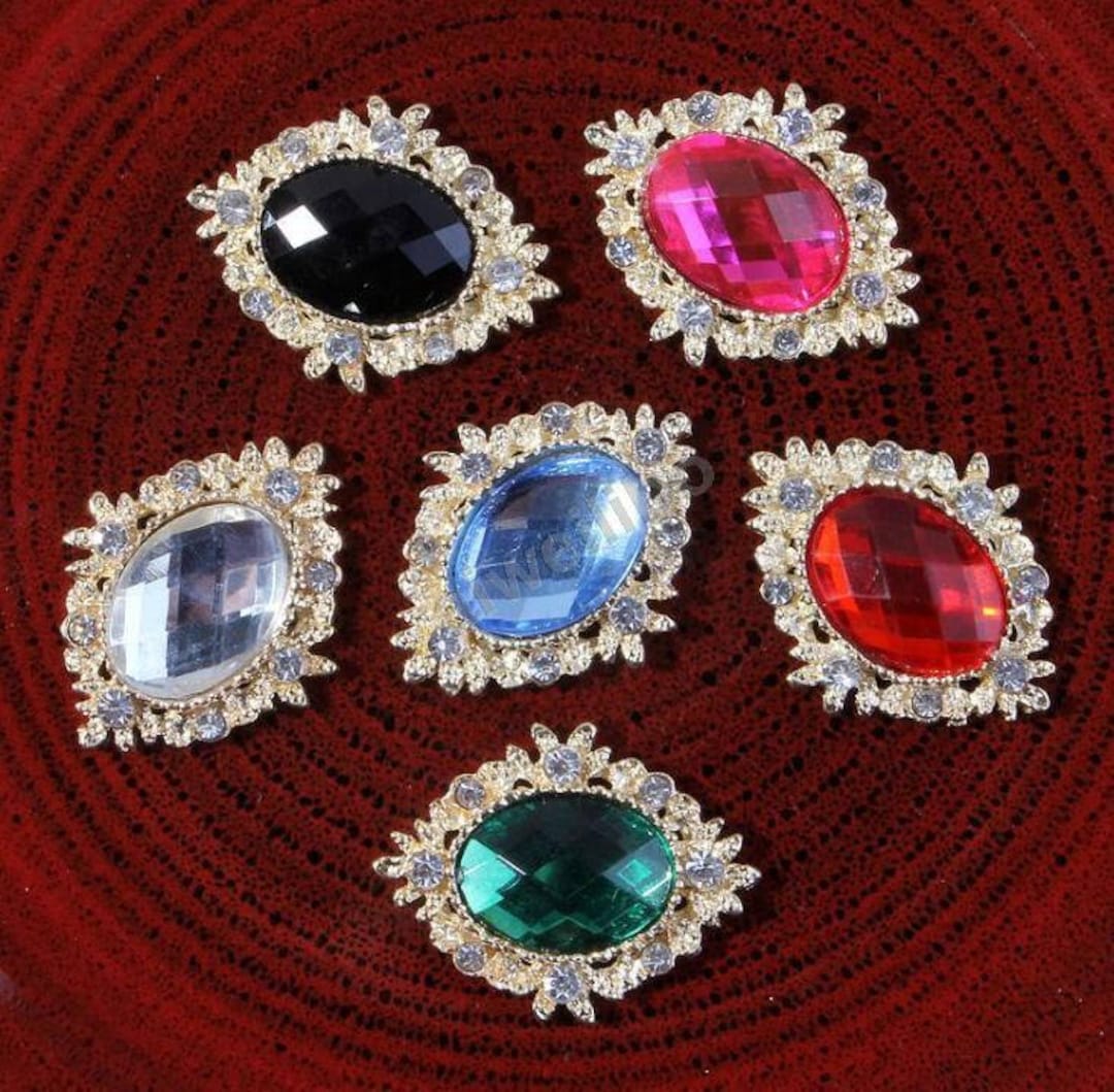 Rhinestone Button ,metal Rhinestone Button,flat Back Rhinestone Button ...