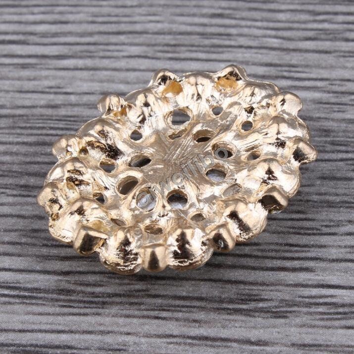 Rhinestone Button for Flatback Crystal Decorative Buttons for - Etsy