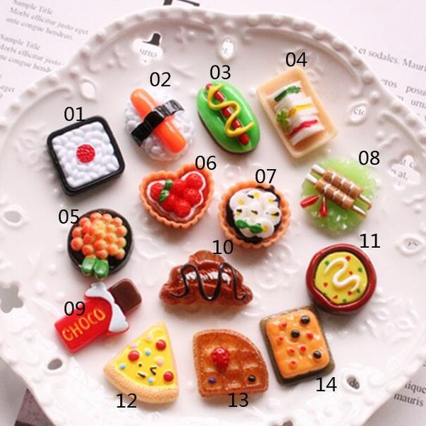 Resin Food - Etsy