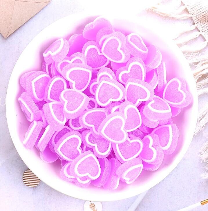 Heart Flatback Resin Cabochons for Embellishments DIY Craft - Etsy