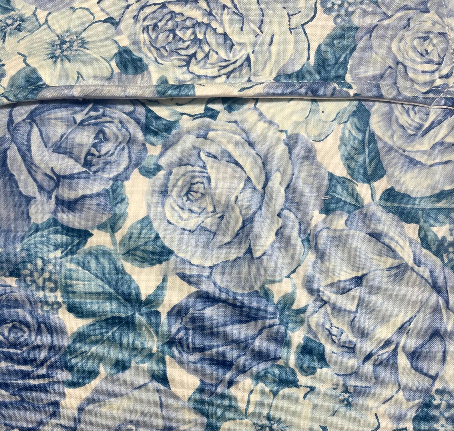 Blue Floral Microwave Potato Cooking Bag - Etsy