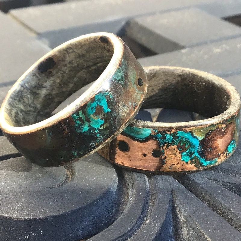 Patina Ring - Etsy