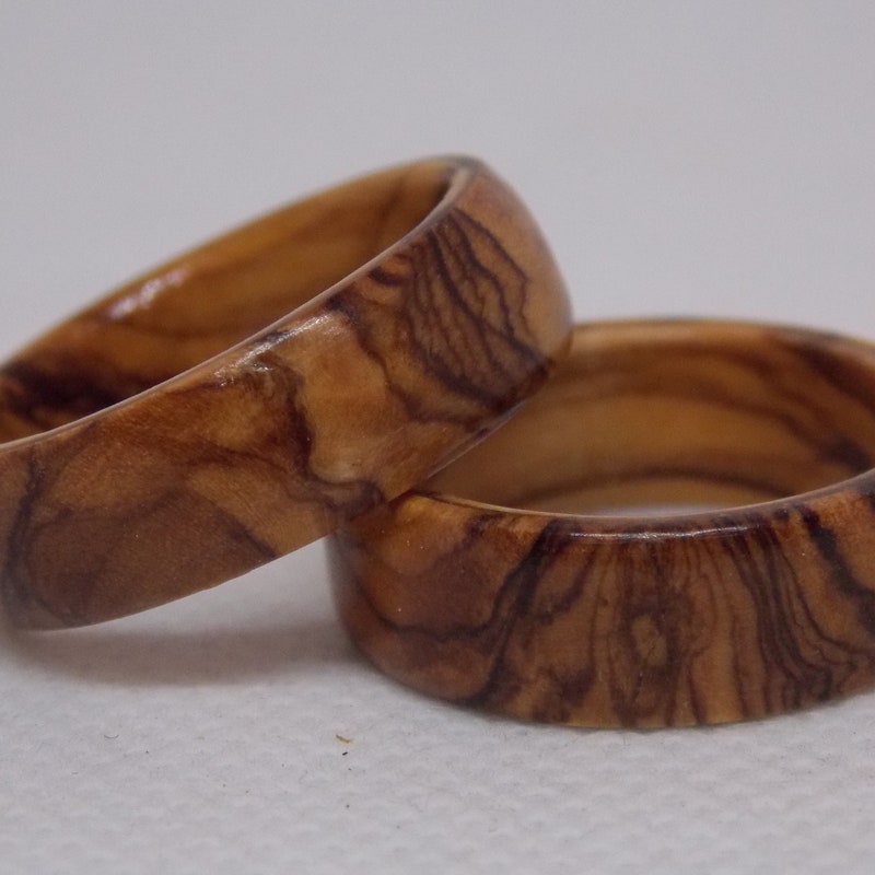 Olivewood Bethlehem Ring - Etsy