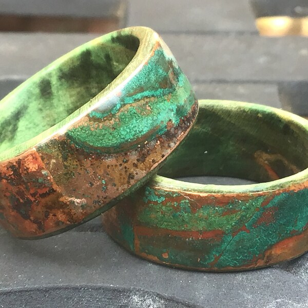 Patina Ring - Etsy