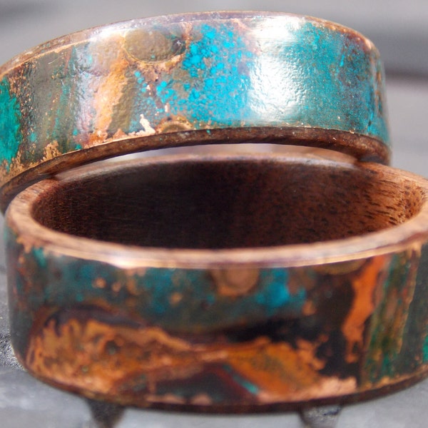 Patina Ring - Etsy