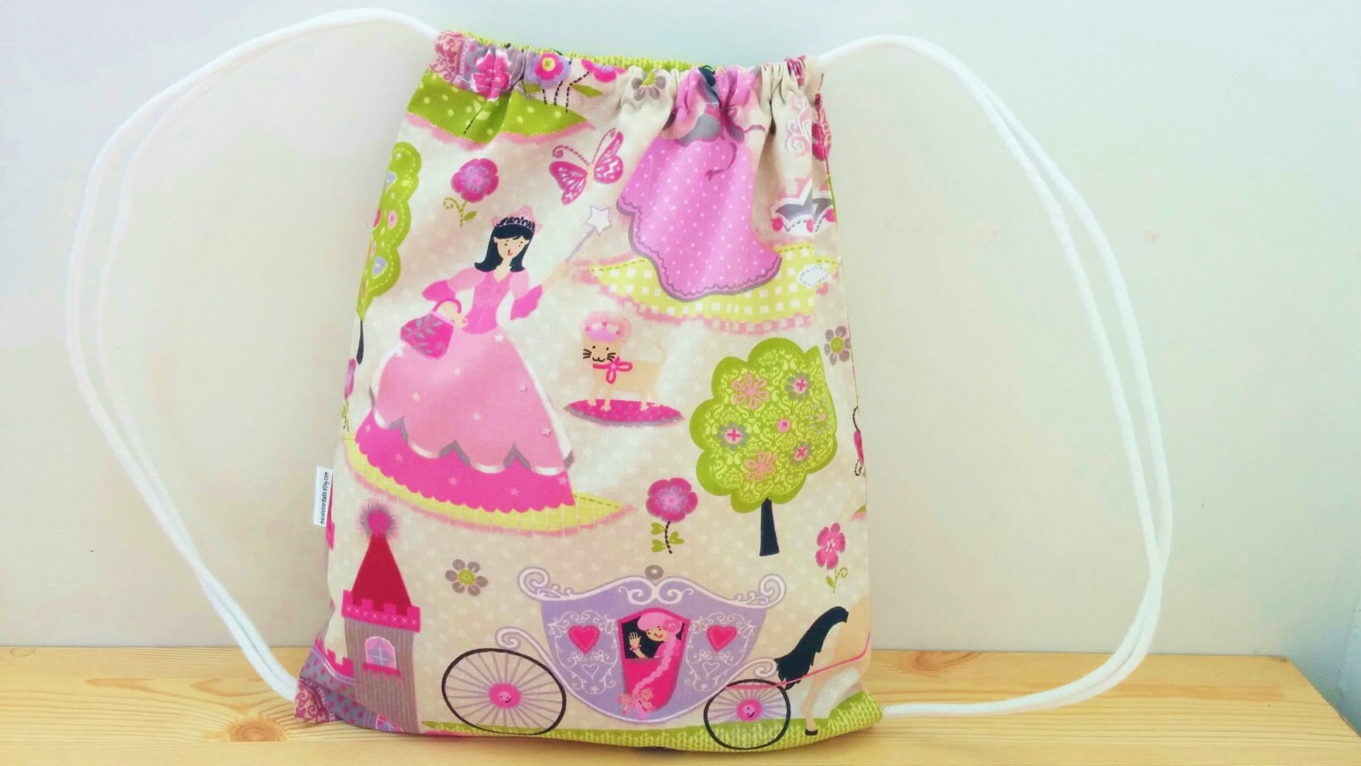 String Bagstring Backpackprincess Backpackgirl - Etsy
