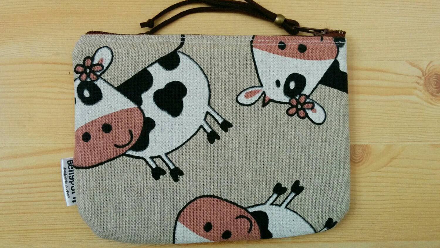 Cows Pouch,cows Fabric, Cows Coin Purse, Cows Bag, Cows Canvas, Cows ...