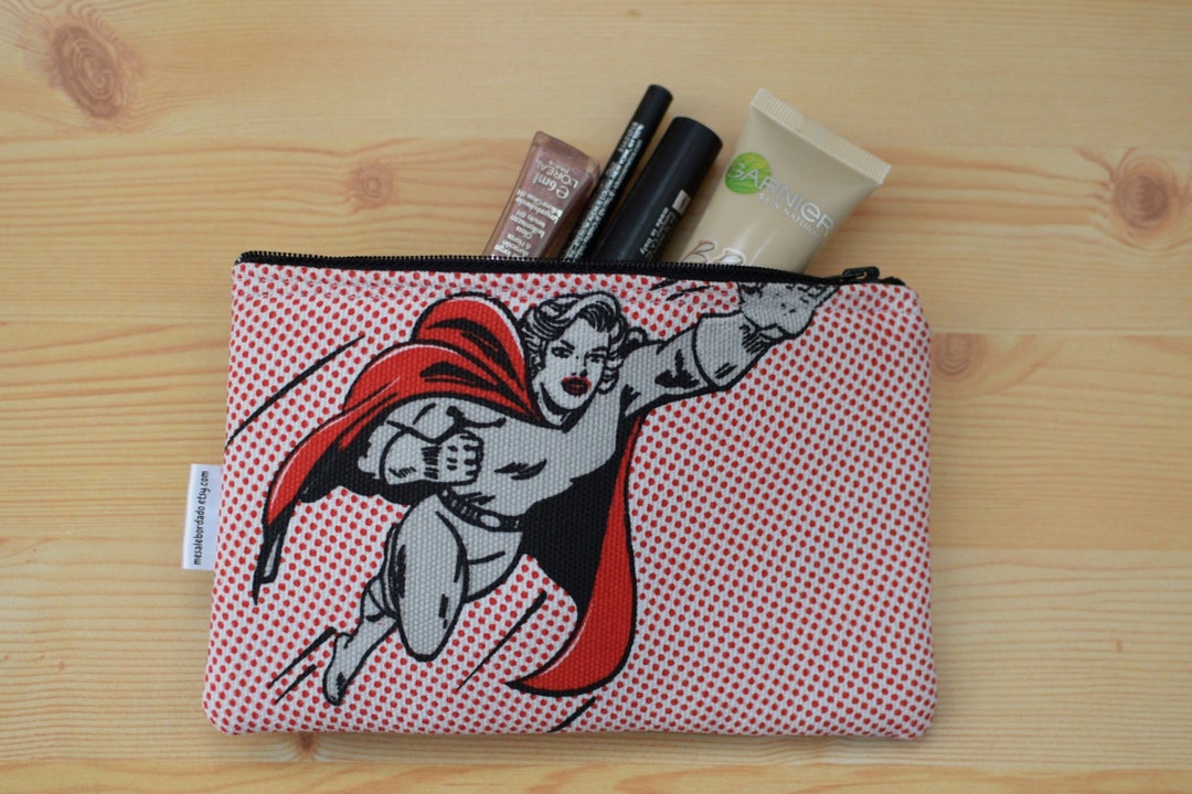 Superhero Coin Purse,hero Pouch,comic Print,pop Art Bag,marvel Purse ...