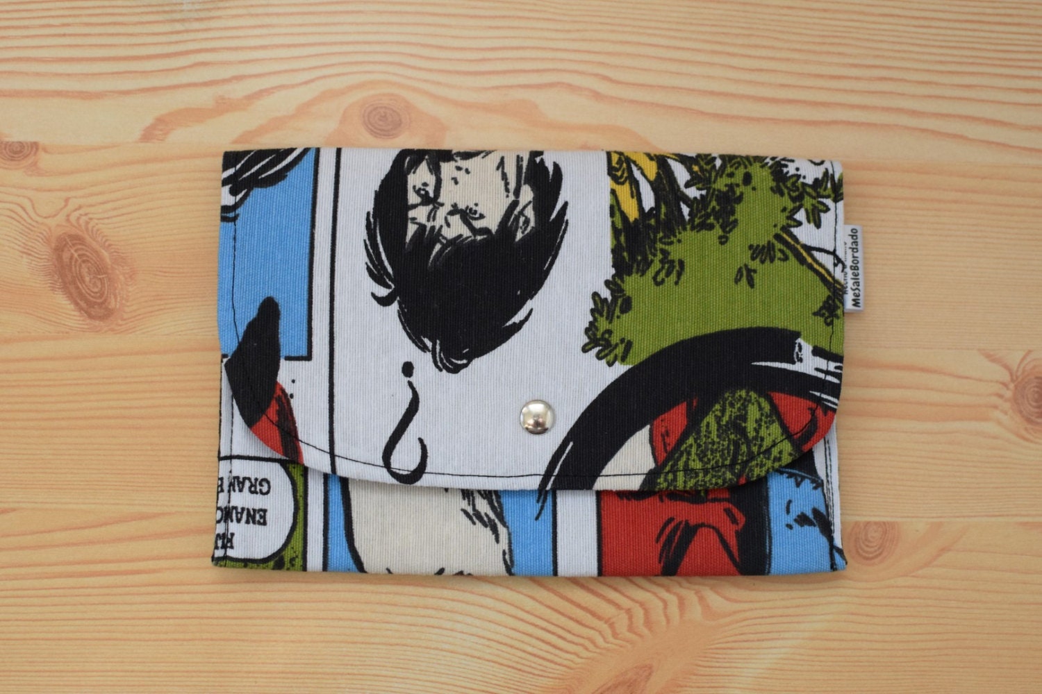 Comic Pouch,comic Wallet, Comic Coin Purse, Comic Bag, Comic Canvas ...
